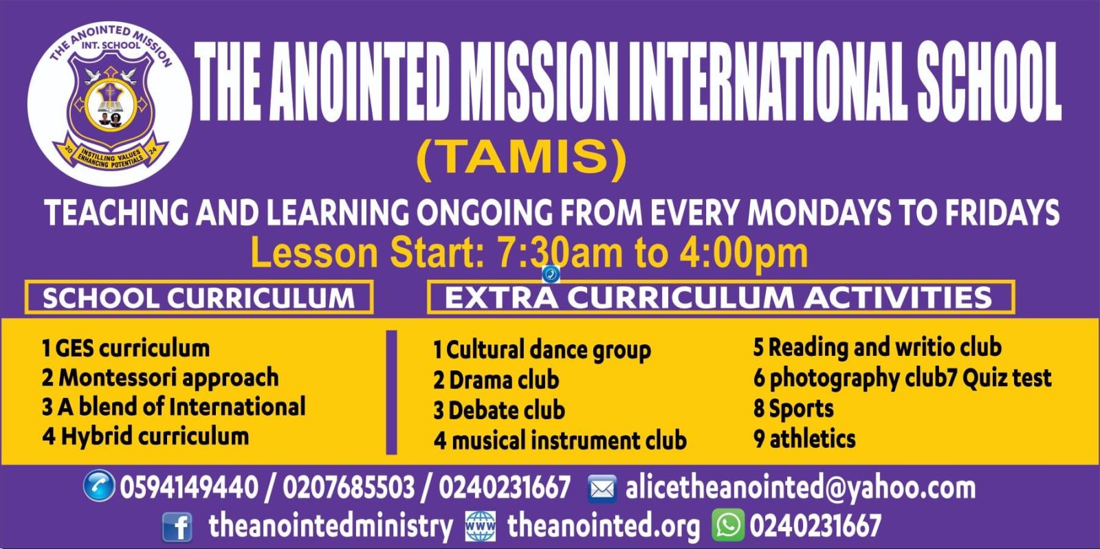 Mission School for Advancing Christian Faith | London & Africa